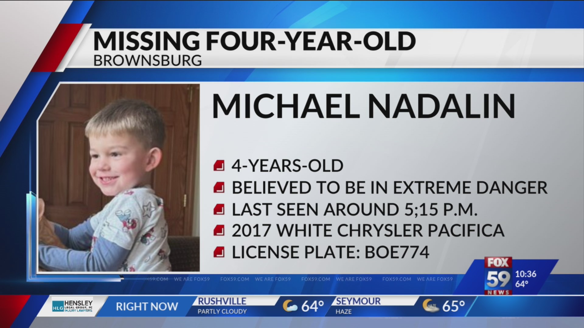 Silver Alert issued for missing Brownsburg child – Fox 59