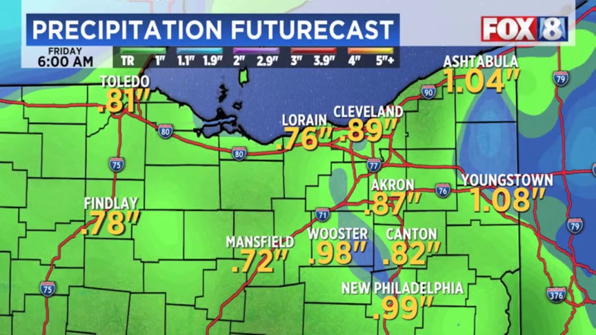 Weather update: Tuesday night – Fox 8 Cleveland WJW