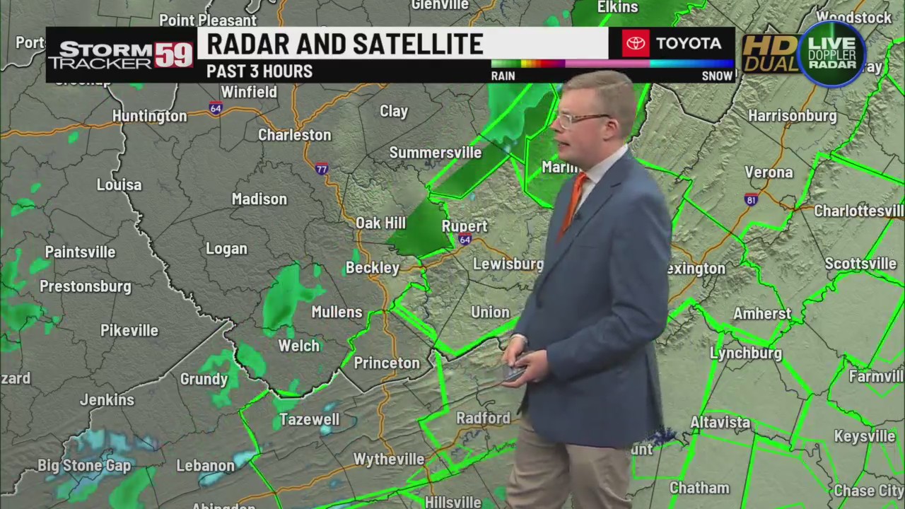 Strong winds and heavy rain: Your StormTracker 59 hour-by-hour ...