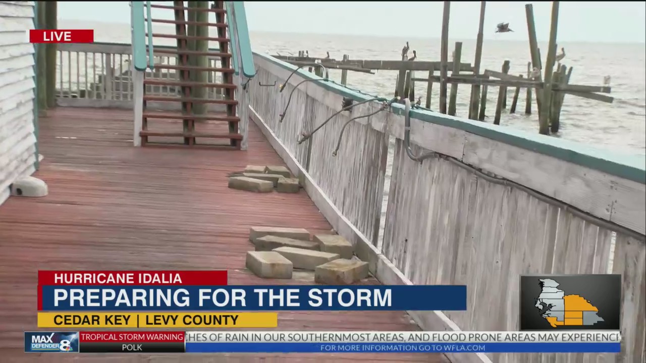Cedar Key brace for devastating surge from Hurricane Idalia – WFLA
