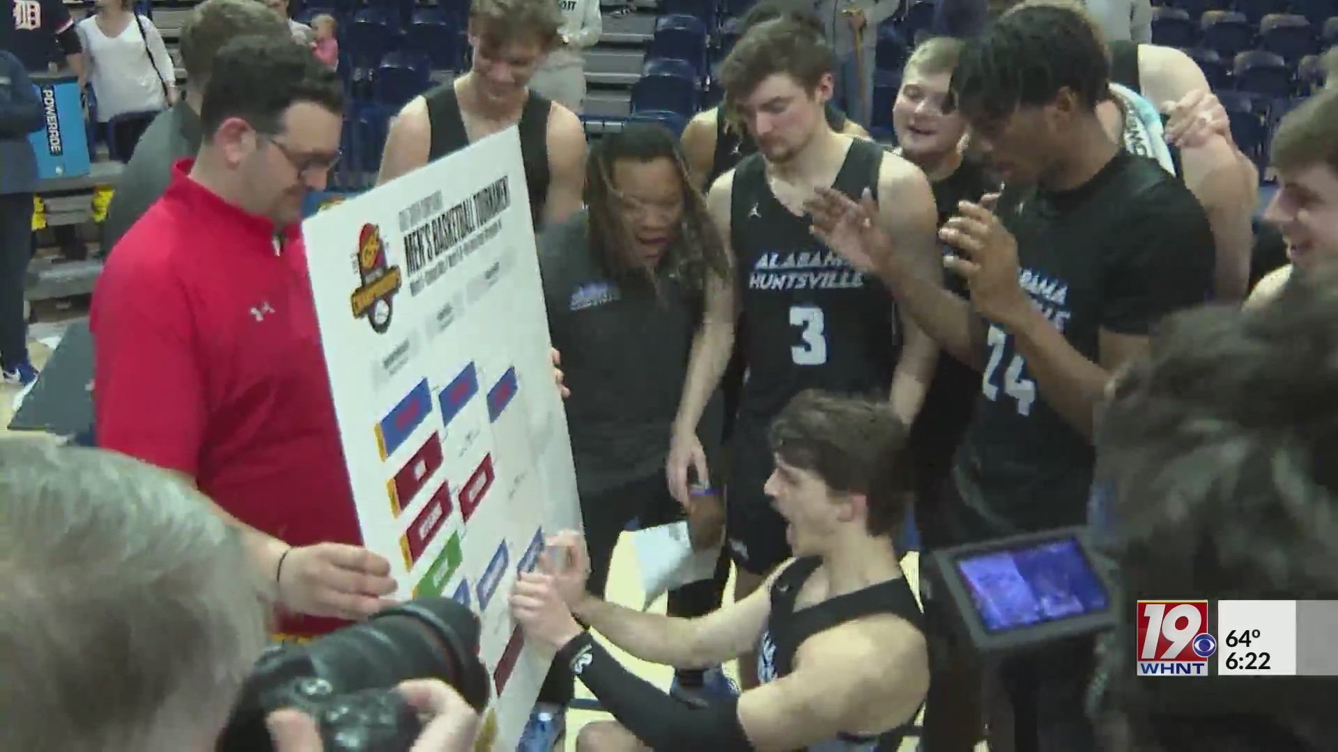 UAH outlasts Lee in five overtimes to advance to GSC Tournament ...