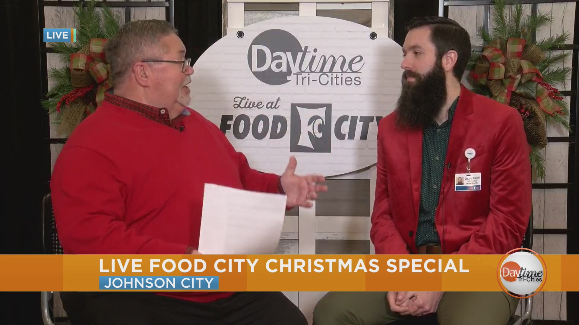 Daytime LIVE Food City Christmas Special Part 3 Gift Cards Friends daytime-live-food-city-christmas-special-part-3-gift-cards-friends