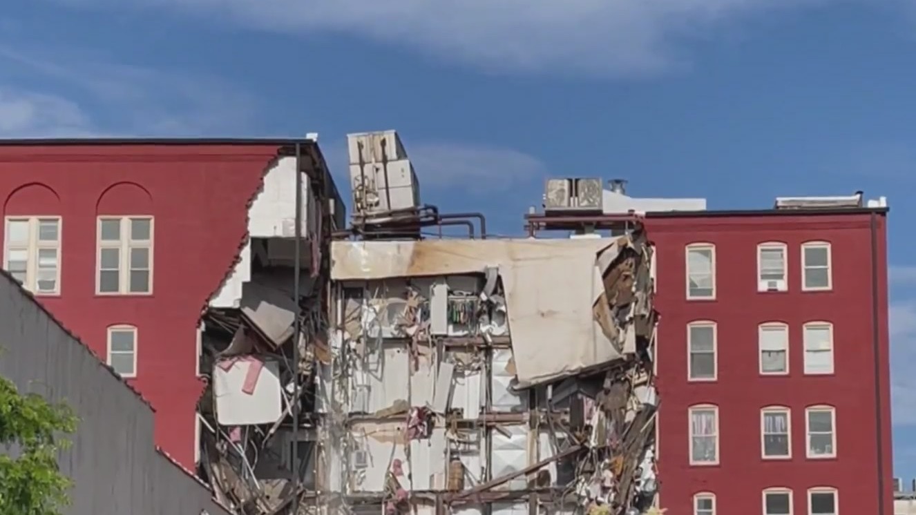 Residents start to rebuild after Iowa building collapse | NewsNation ...