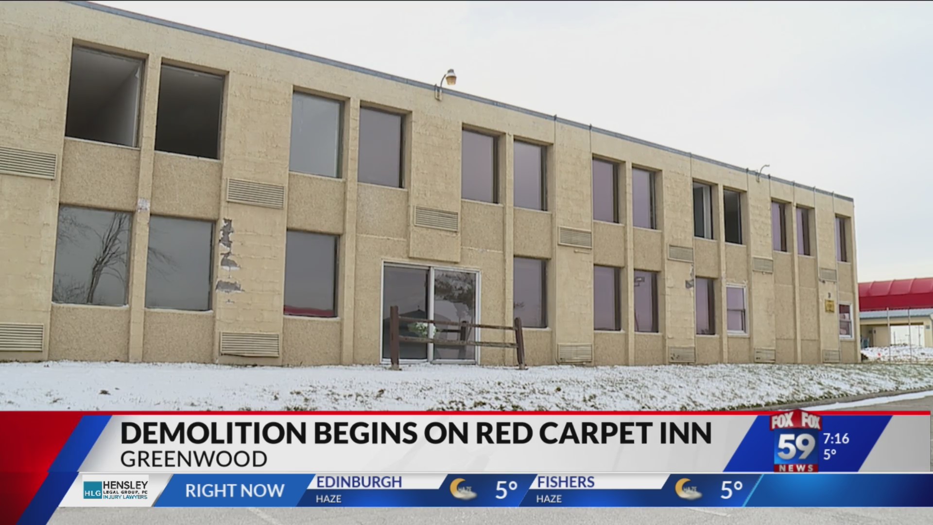 Demolition of Greenwood Red Carpet Inn to begin this week – Fox 59