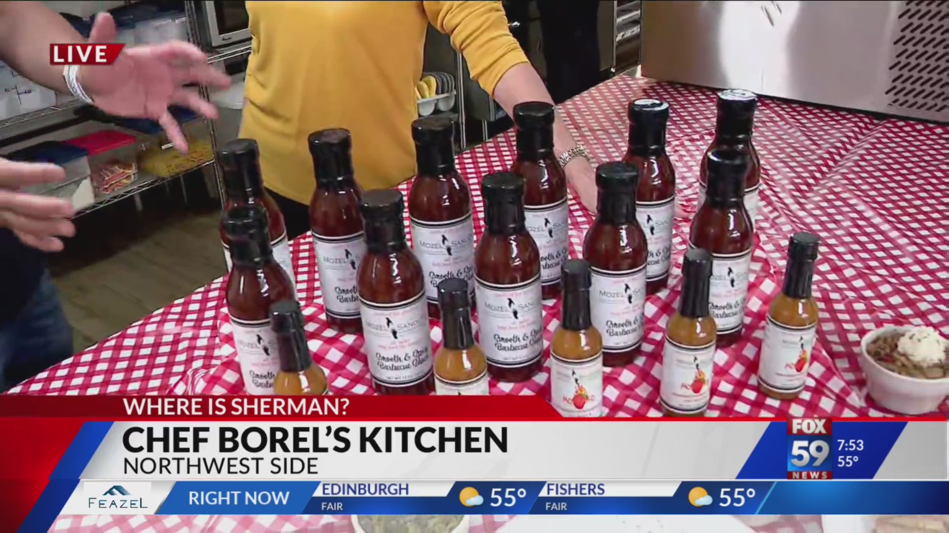 Where is Sherman: Chef Borel’s Kitchen – Fox 59