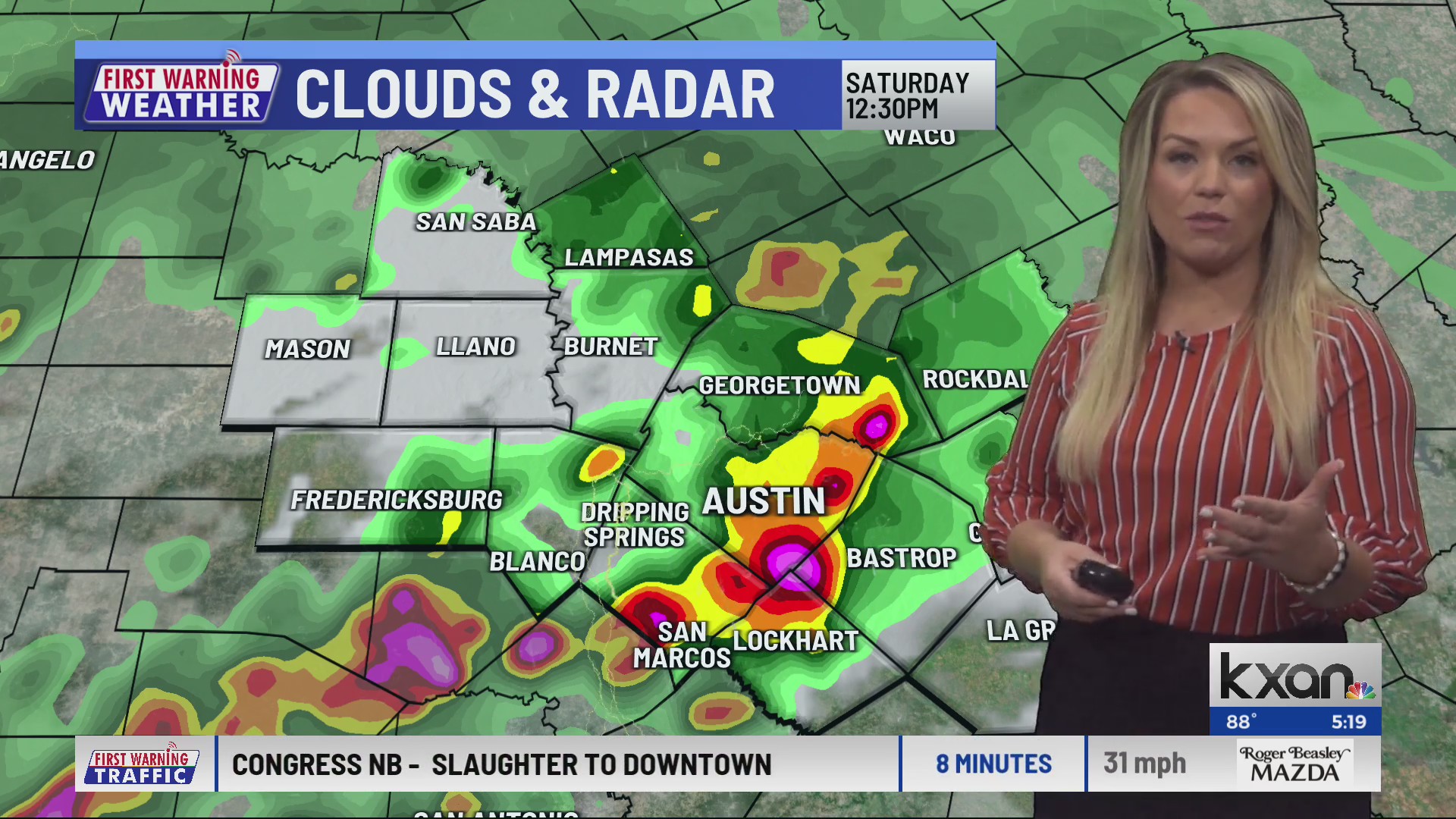 First Warning Weather with Kristen Currie – KXAN Austin