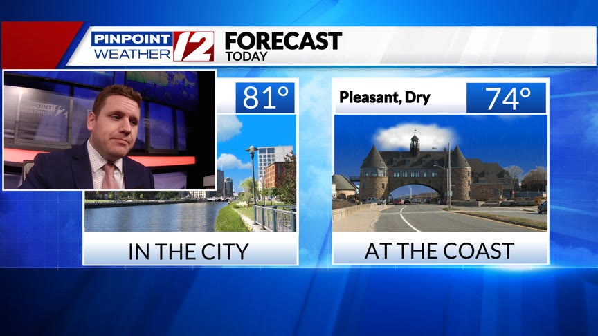 Weather Now: Pleasant, Warm Today; Cooler But Nice Mother’s Day Sunday ...