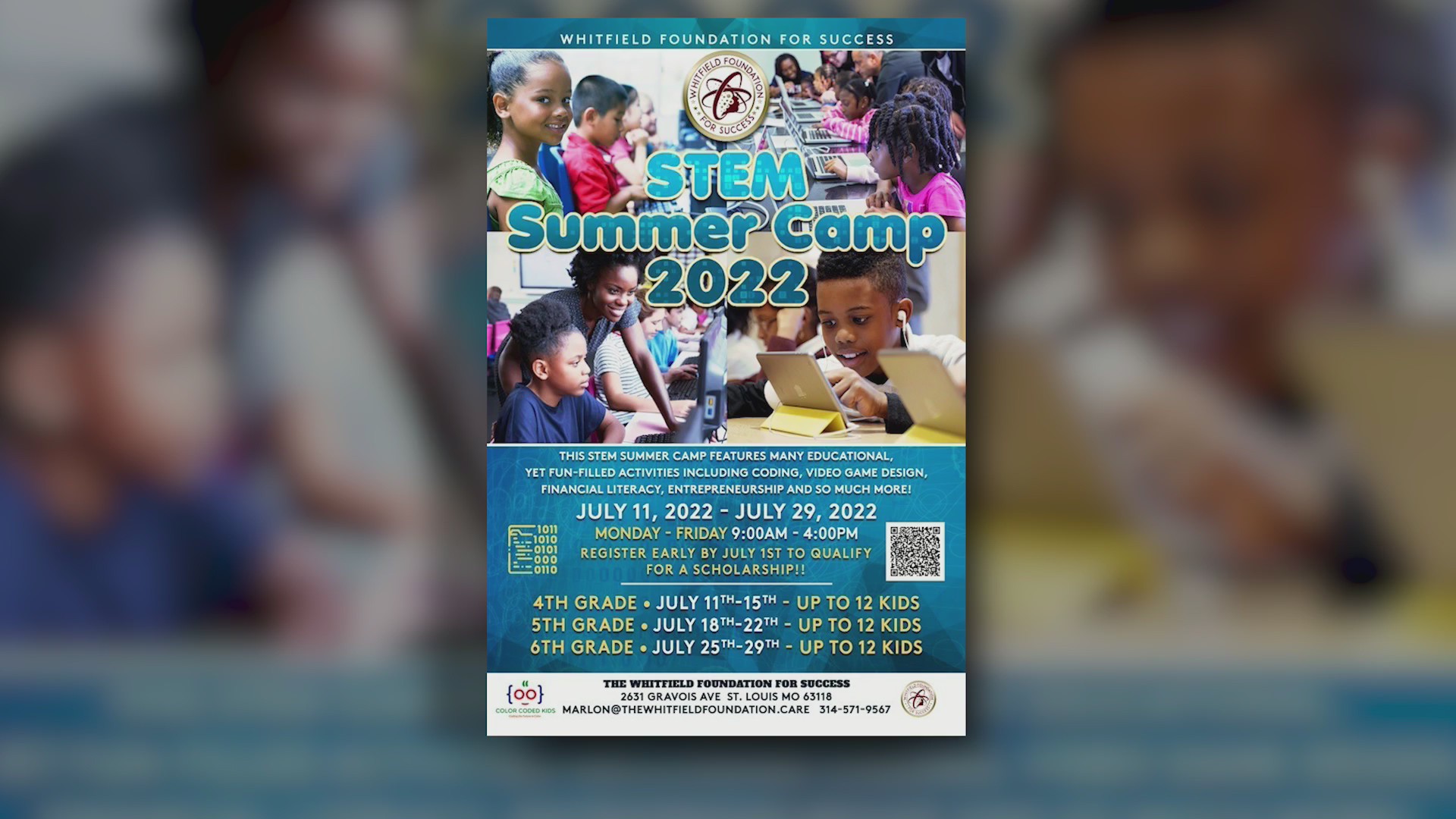 Whitfield Foundation For Success hosts STEM summer camp – FOX 2