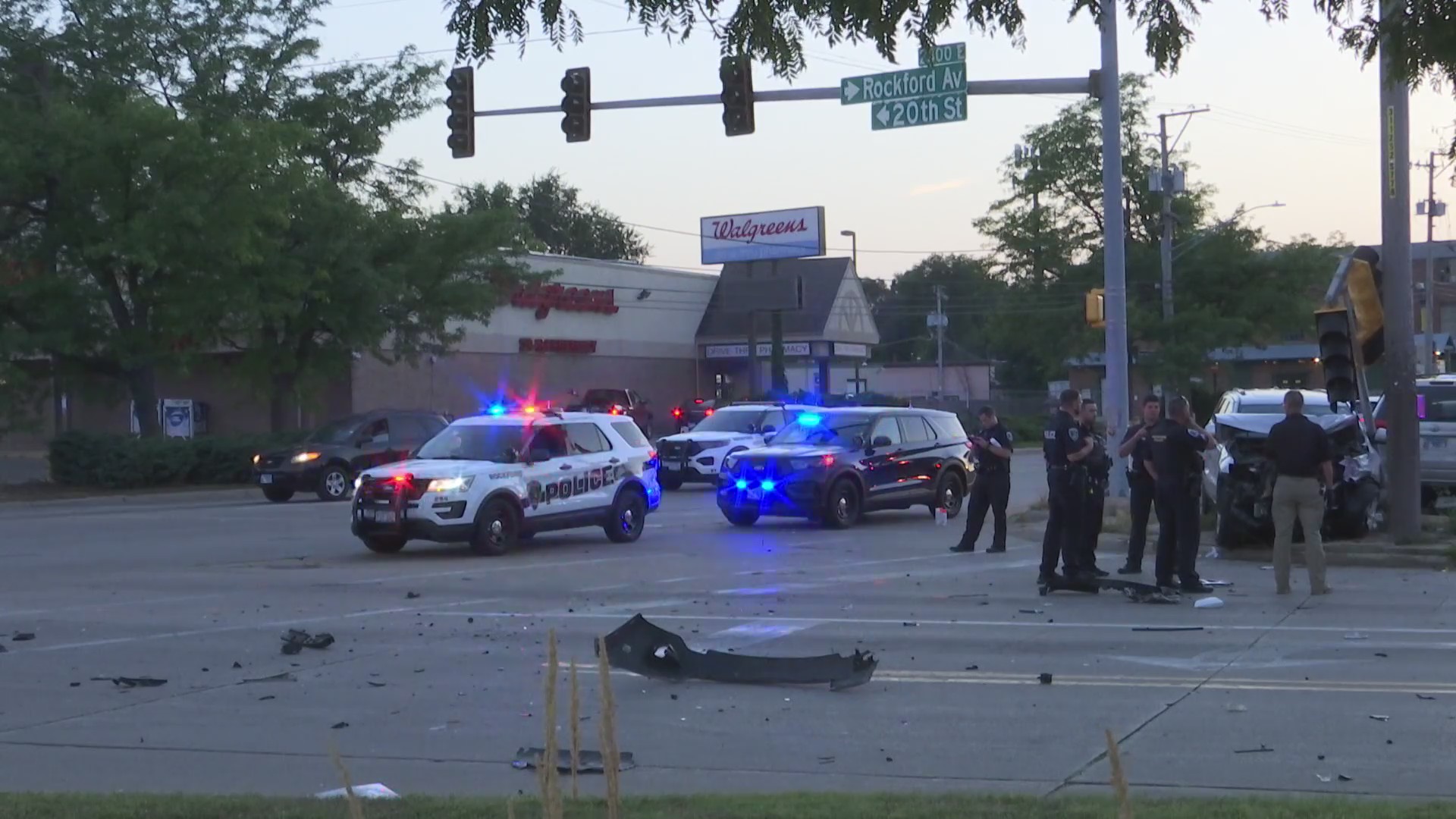 Rockford man shot multiple times while driving, hits other vehicle ...