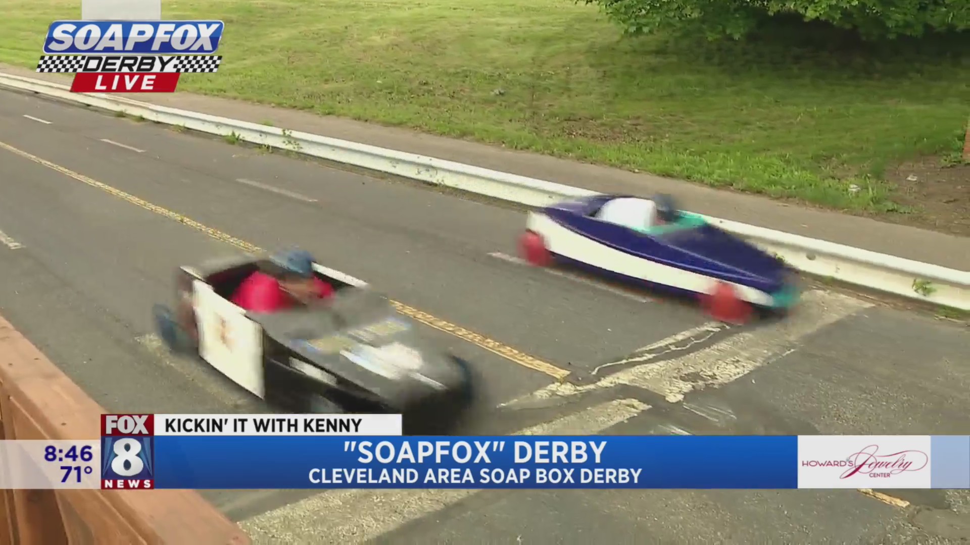 Photo finish: Todd Meany claims victory in first ‘SoapFOX Derby’ – Fox ...