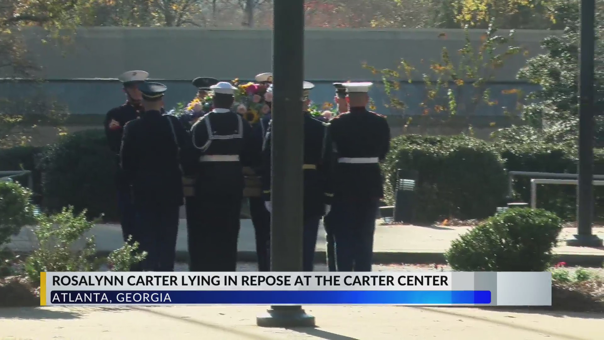 Rosalynn Carter Lying in Repose at the Carter Center – WRBL