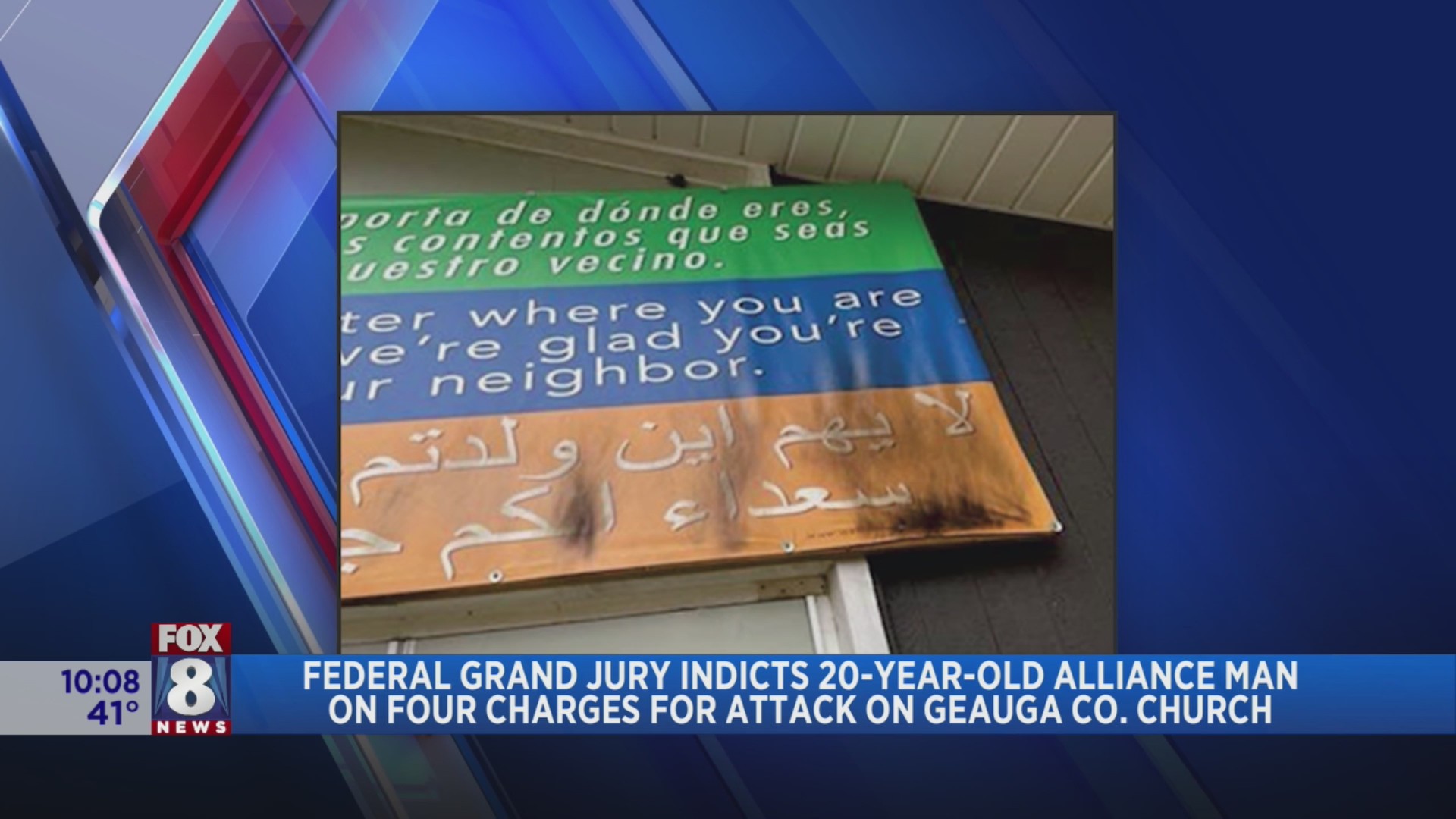 Ohio man indicted in arson attack on Chesterland church – Fox 8 ...