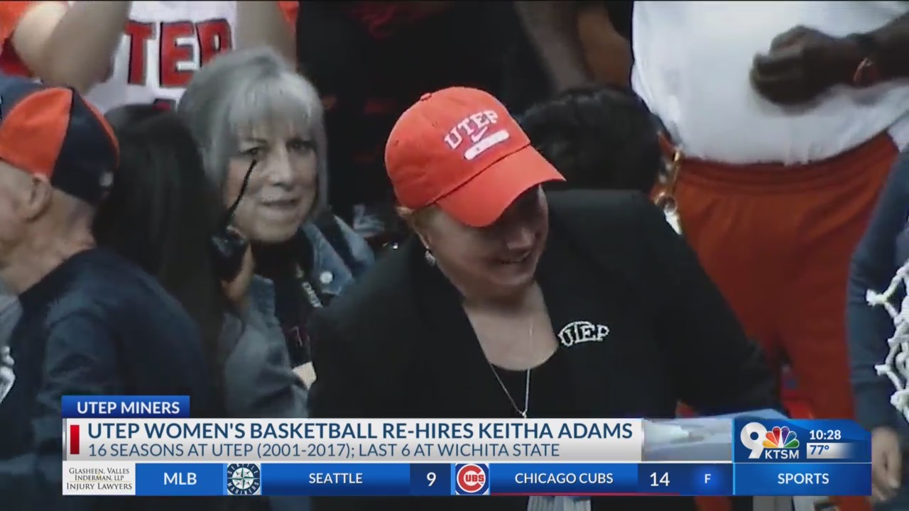 Keitha Adams re-hired as UTEP women’s basketball coach – KTSM 9 News