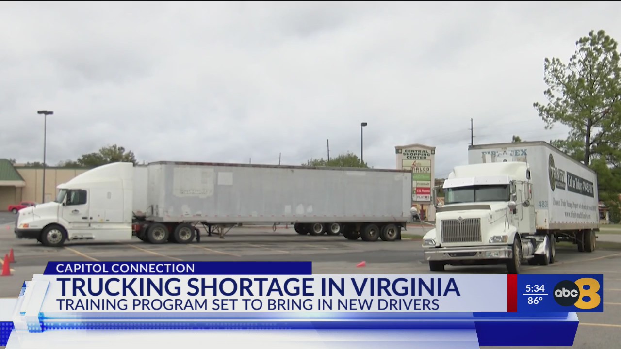 Virginia still facing truck driver shortage, but new partnership put ...