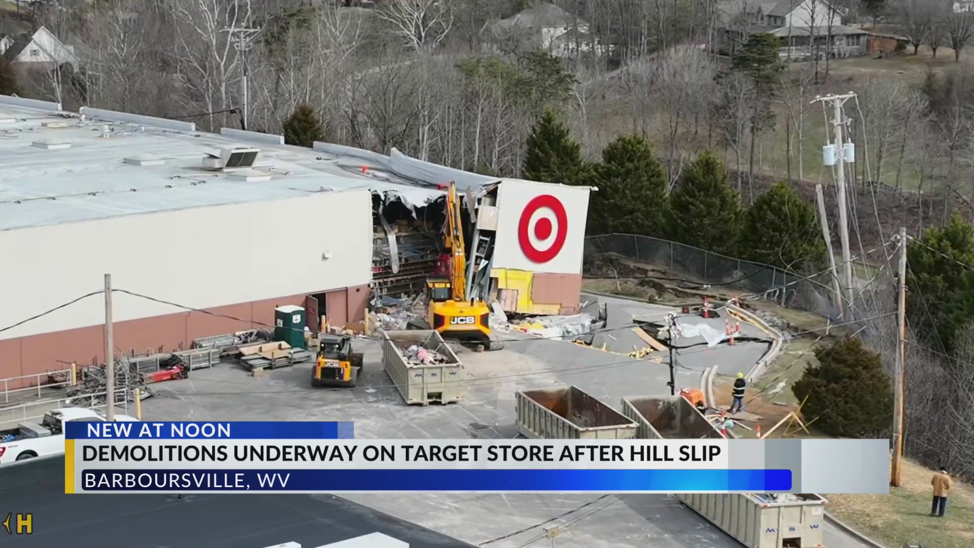 Demolition begins on parts of Barboursville Target – WOWK 13 News