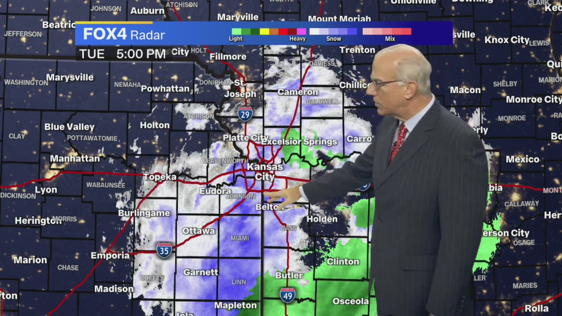 Tuesday evening forecast – FOX 4 Kansas City WDAF-TV | News, Weather ...