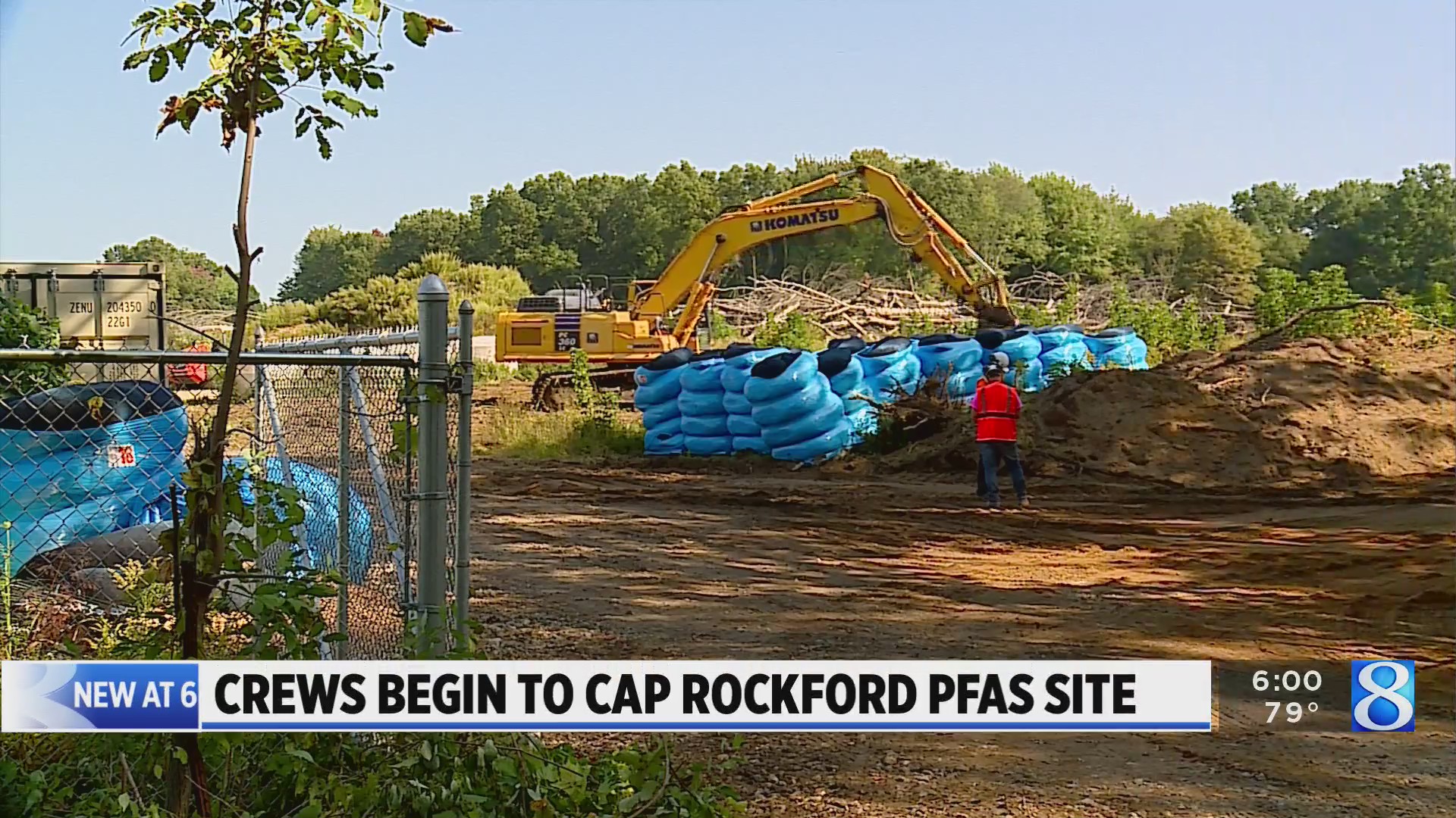 Crews start work to cap House Street PFAS dump – WOODTV.com
