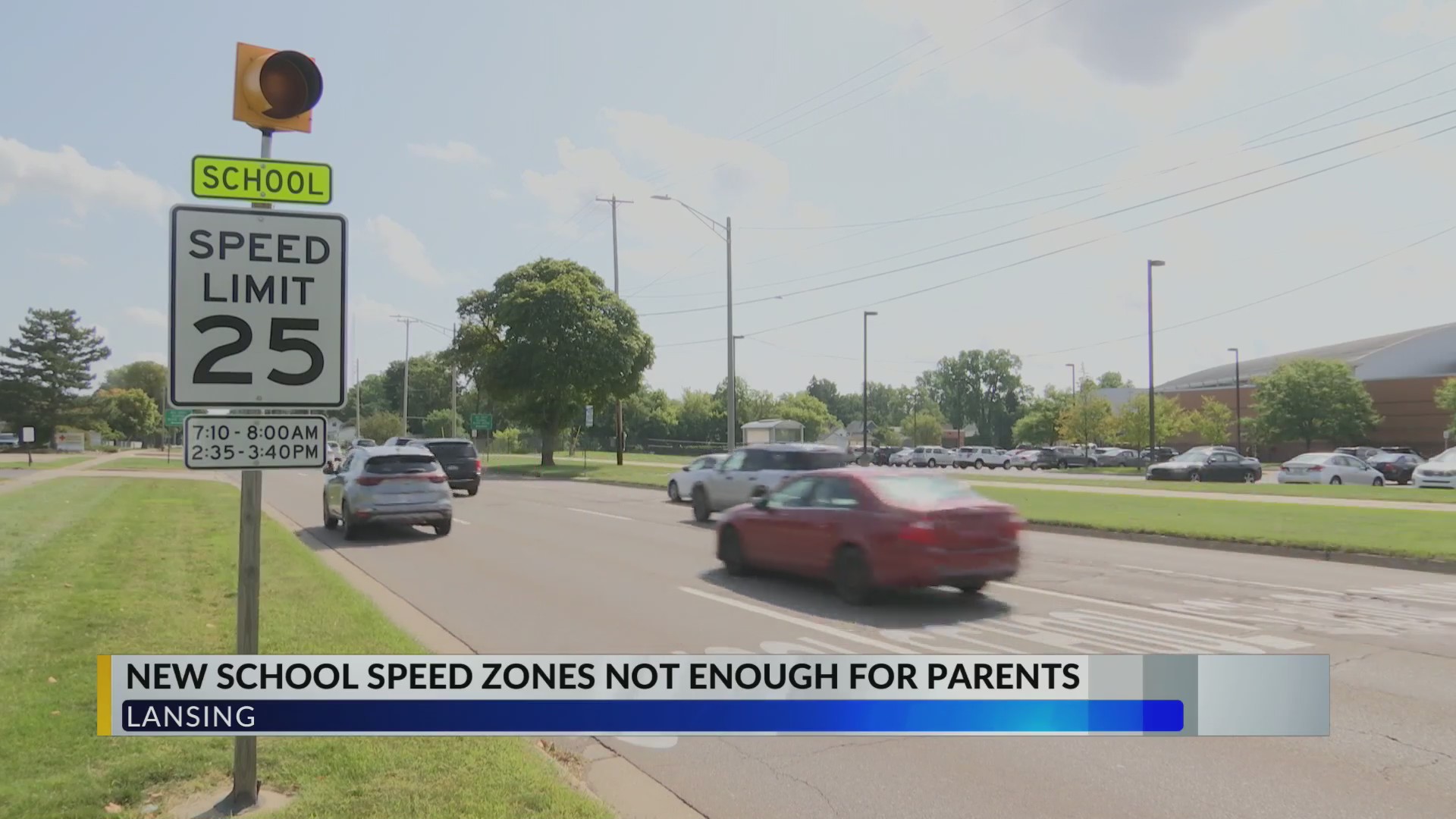 New school speed zone not enough – WLNS 6 News
