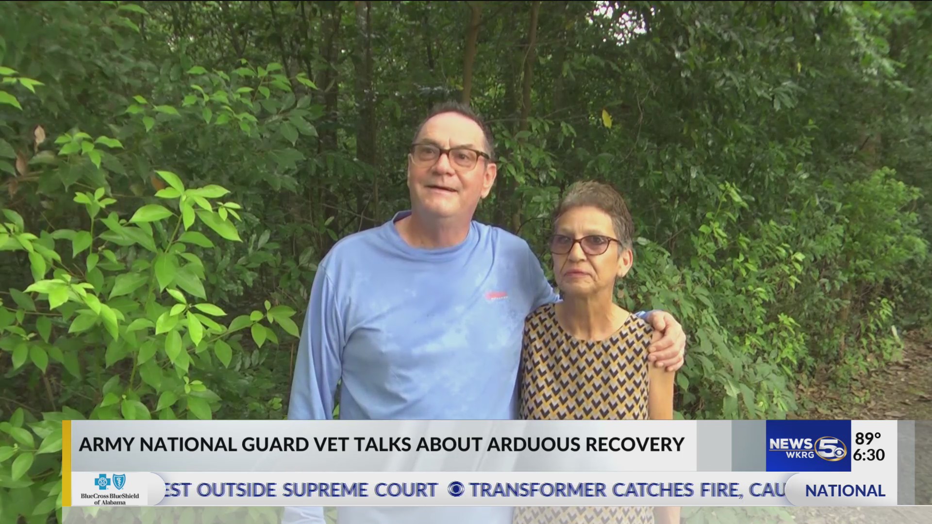 Mobile veteran continues recovery after fall into fire pit – WKRG News 5