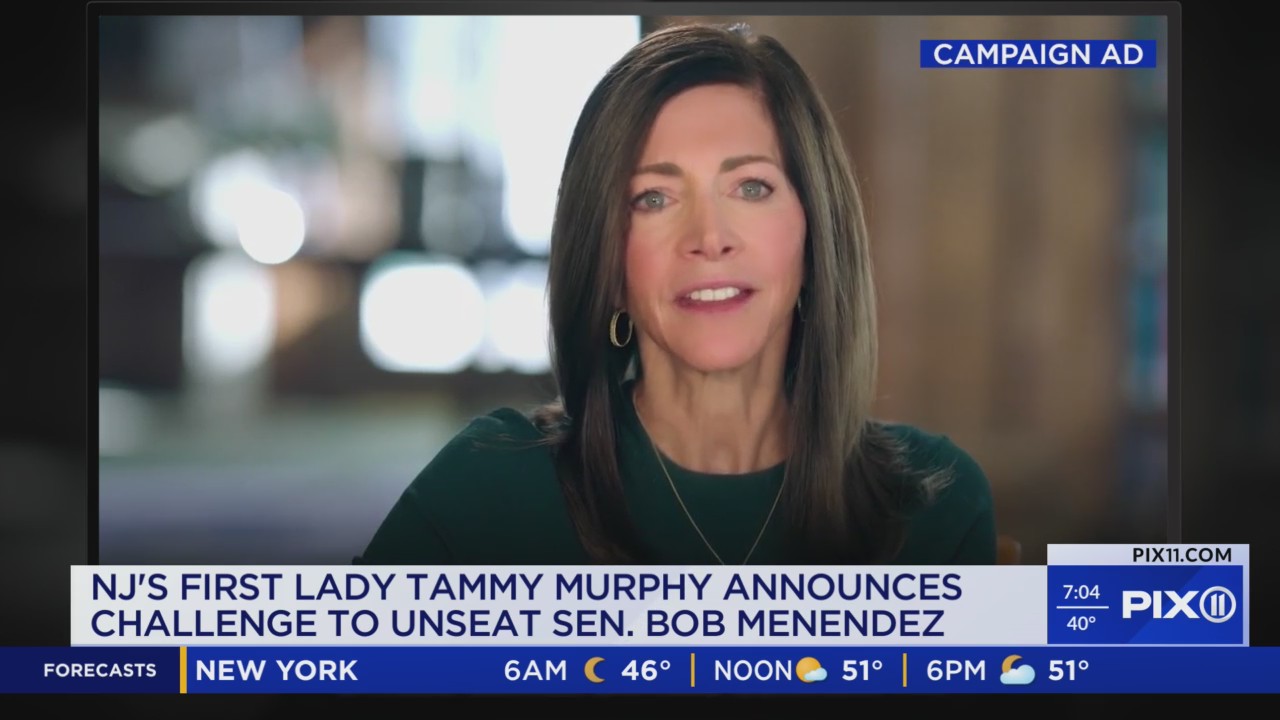 NJ’s First Lady Tammy Murphy announces run for US Senate – PIX11