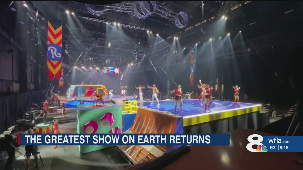 Rehearsals for ‘The Greatest Show on Earth’ show what crowds can expect ...