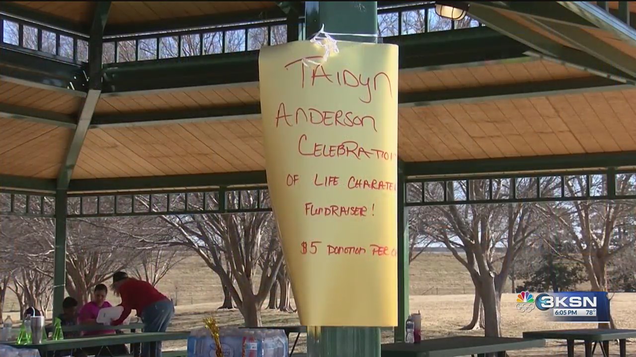Celebration of life for 1-year-old Taidyn Anderson – KSN-TV