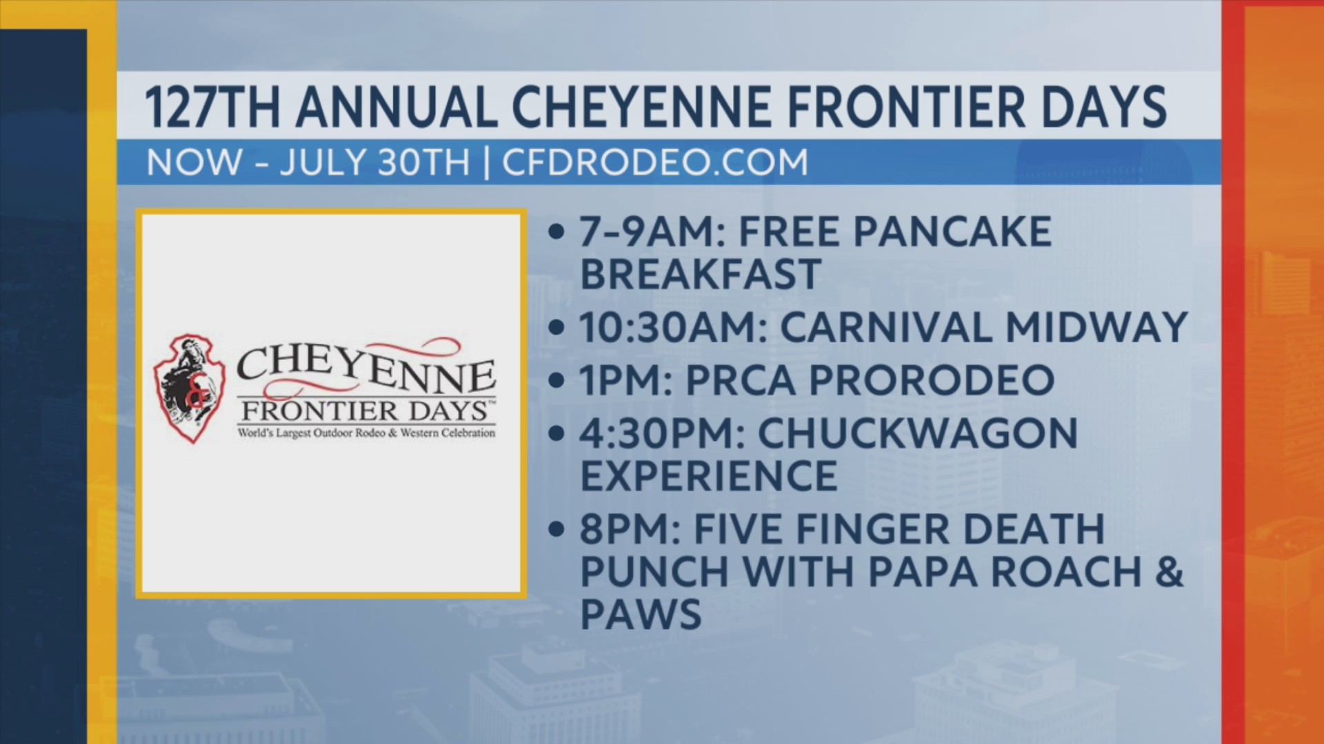 Cheyenne Frontier Days with Dan Daru – FOX31 Denver