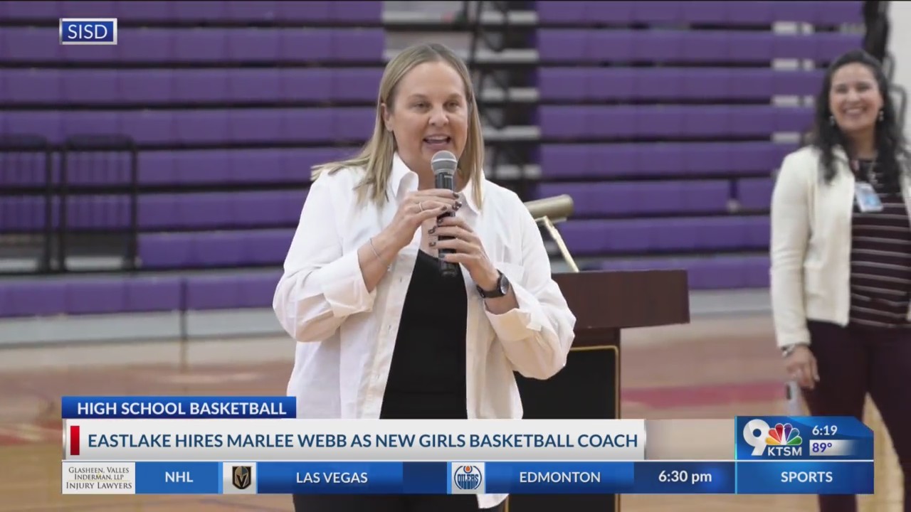 Marlee Webb returns to El Paso to coach Eastlake girls hoops – KTSM 9 News