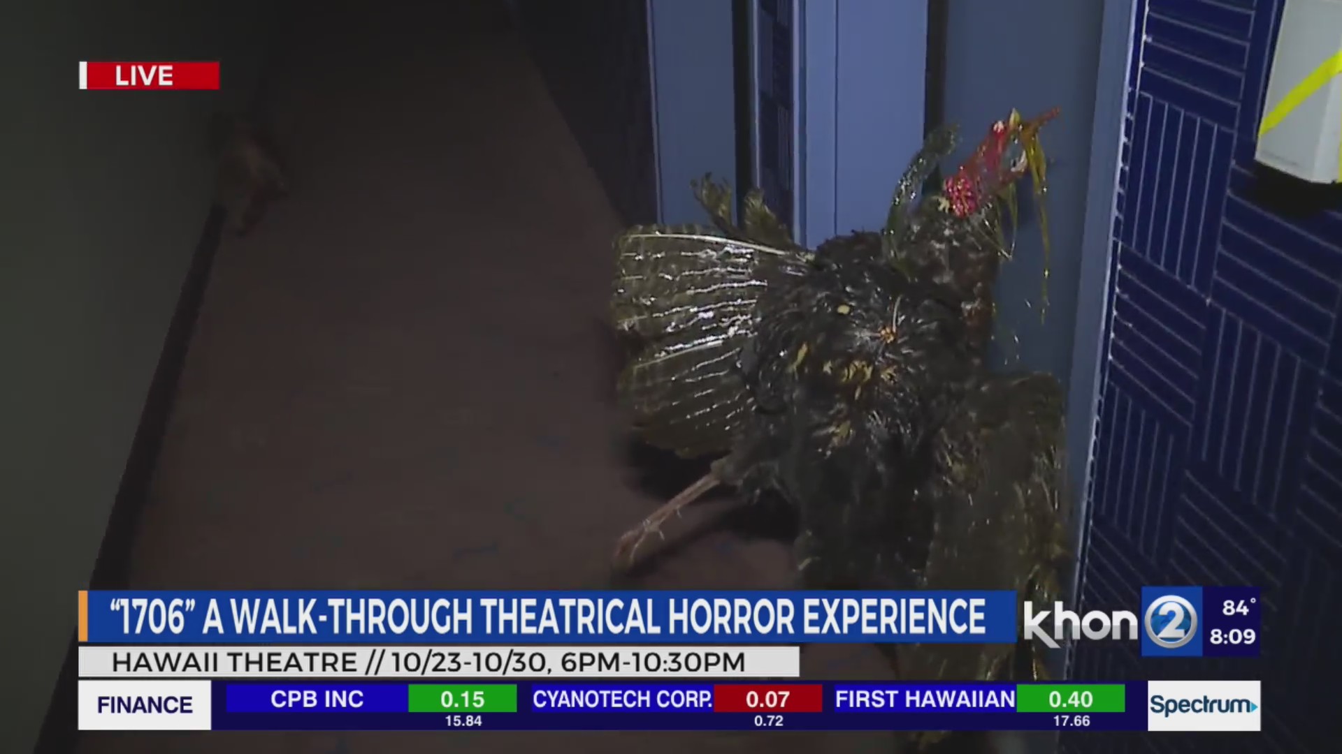 Hawaii Theatre site of “1706” a walk-through theatrical horror ...