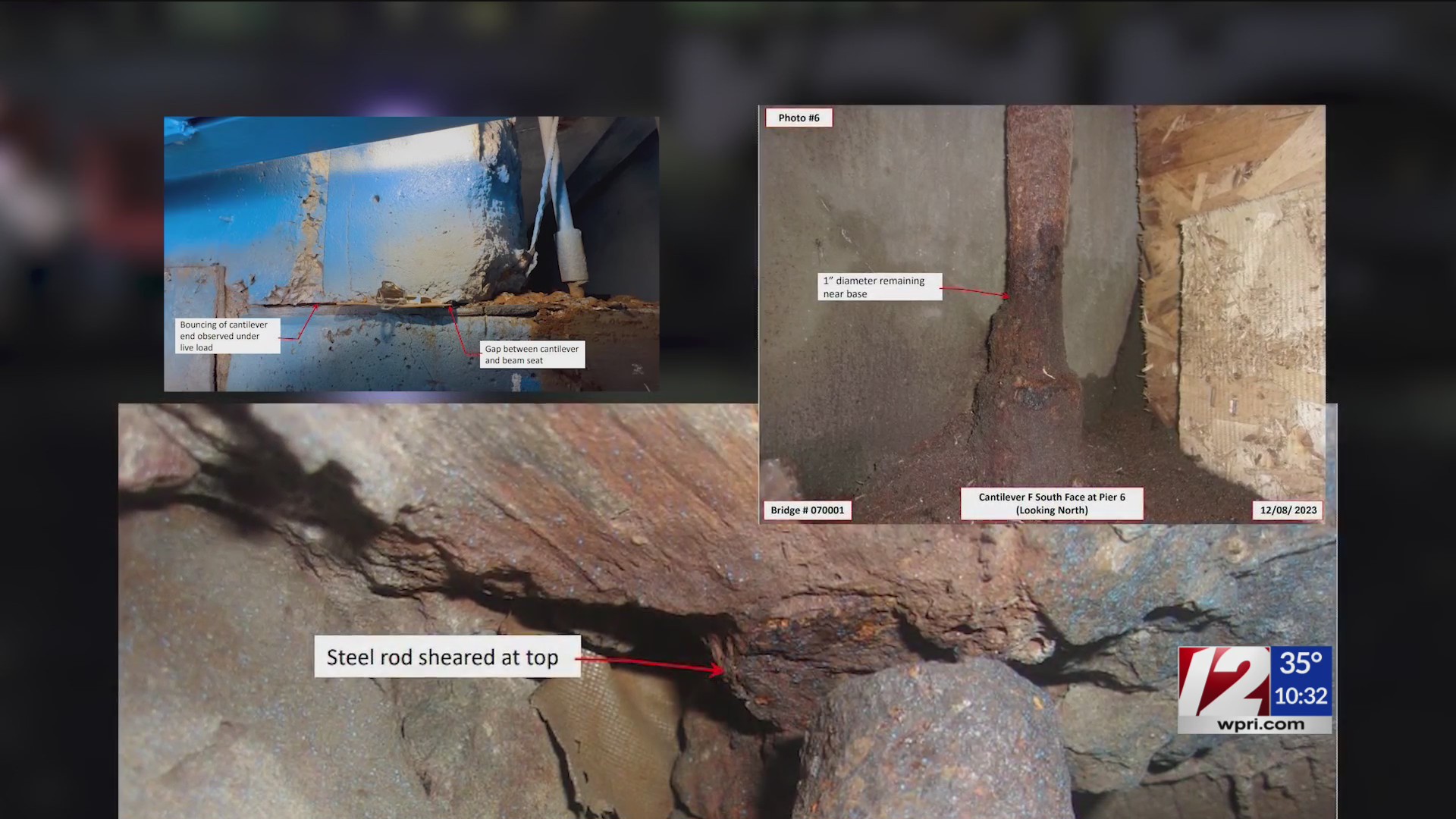 Images reveal damage that caused the 195 bridge closure – WPRI.com