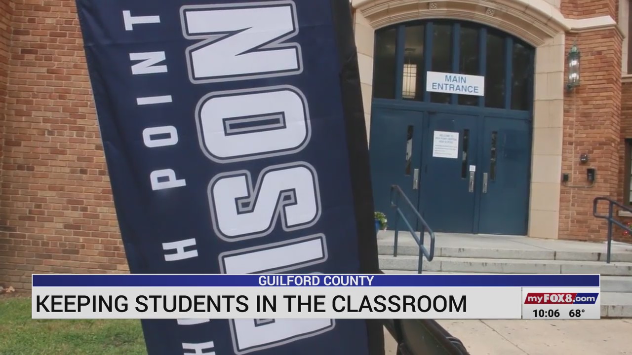 Triad school leaders work to keep kids in classrooms – FOX8 WGHP