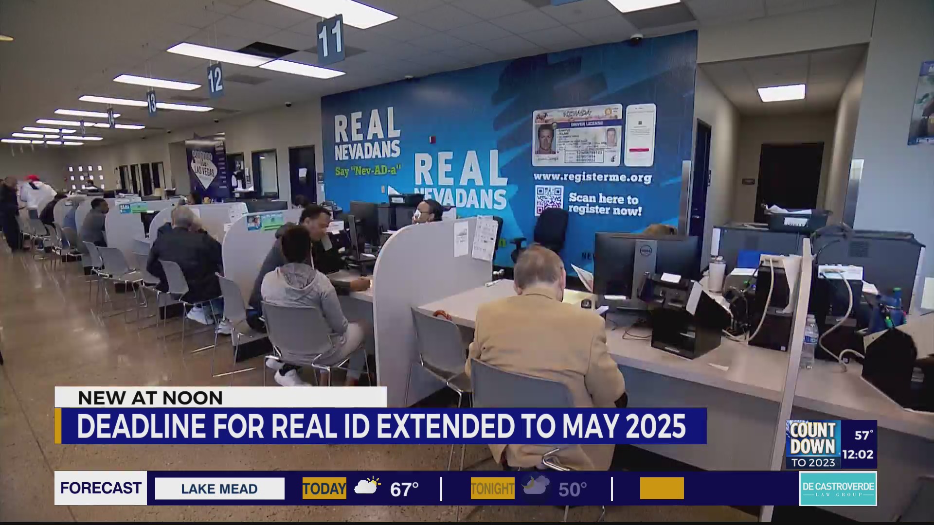Deadline for real ID extended until May 2025 – KLAS
