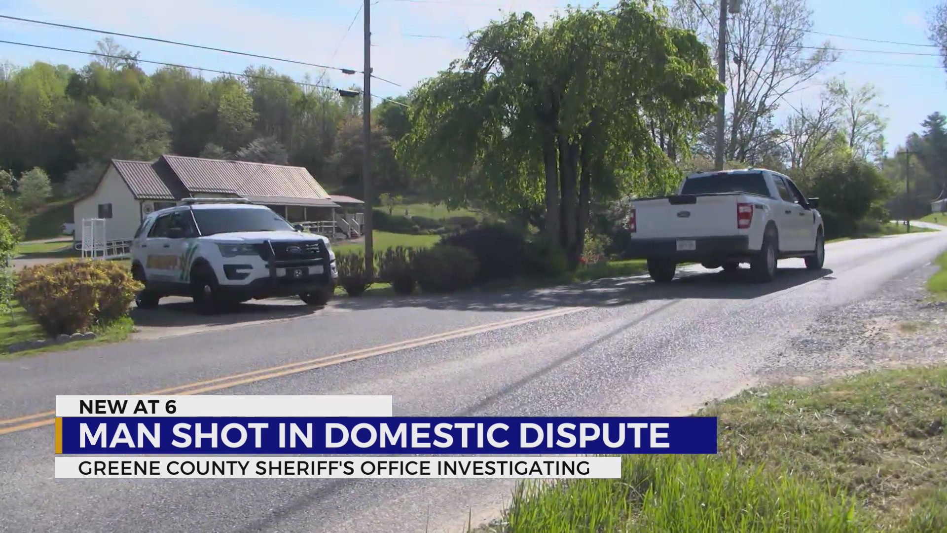Sheriff 1 Hospitalized After Greene Co Shooting Wjhl Tri Cities