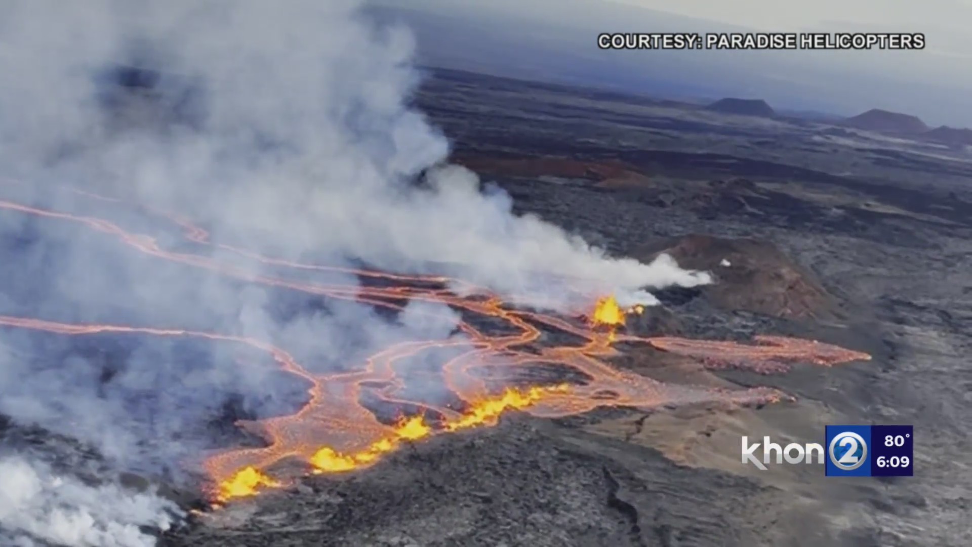 Double eruption could lead to more breathing problems – KHON2