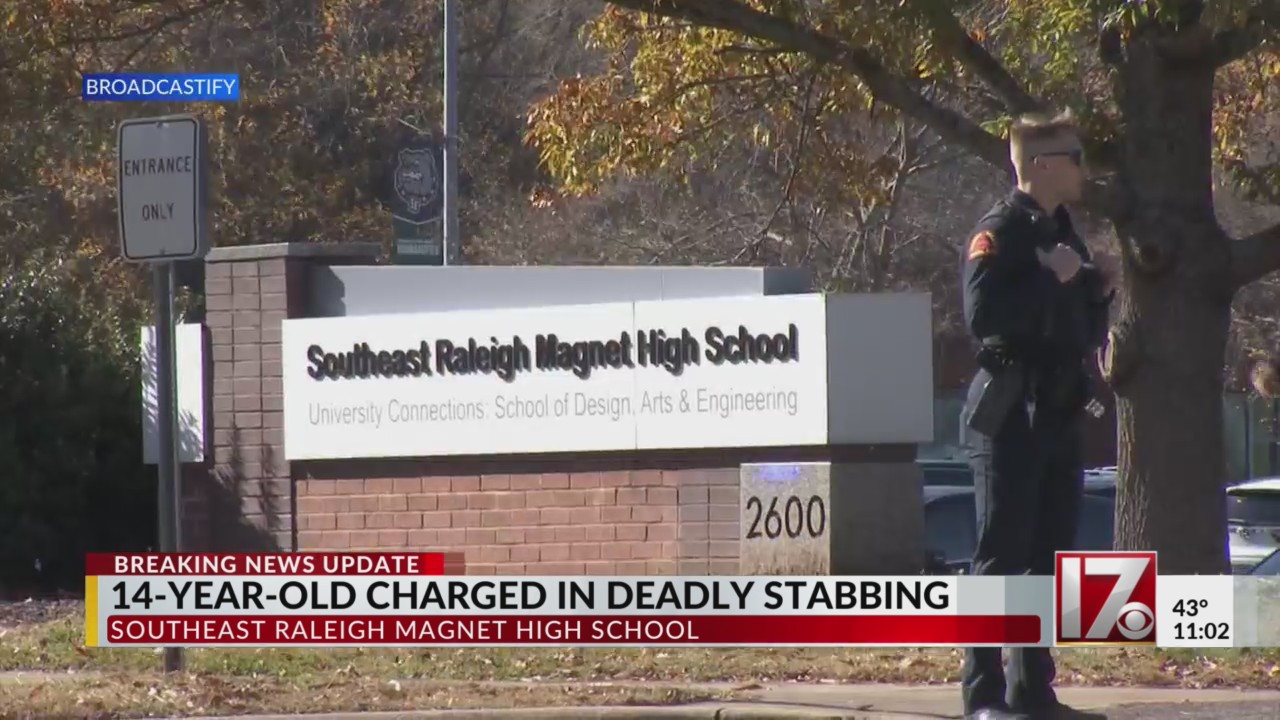 Teen charged in deadly stabbing at Raleigh high school – FOX8 WGHP