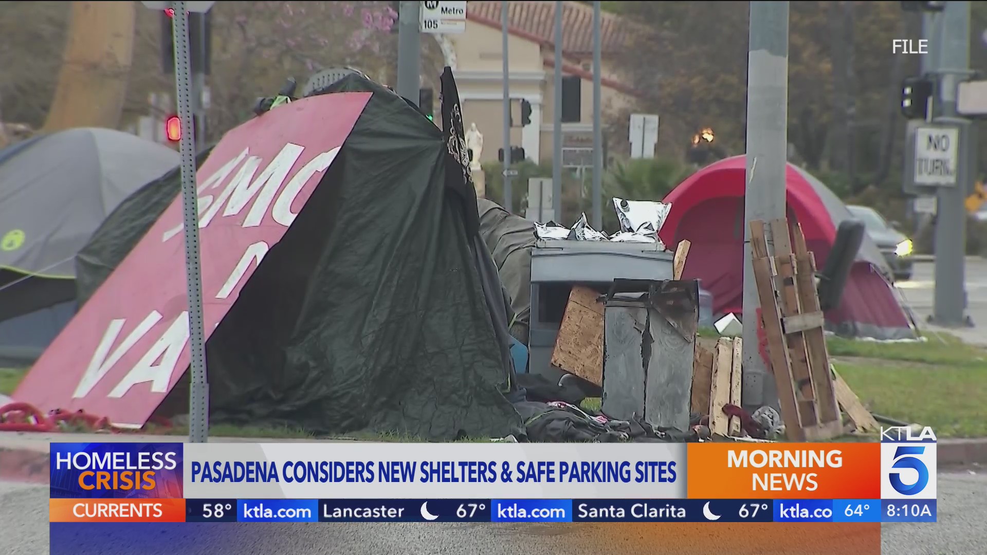 Pasadena considers new shelters and safe parking spots – KTLA