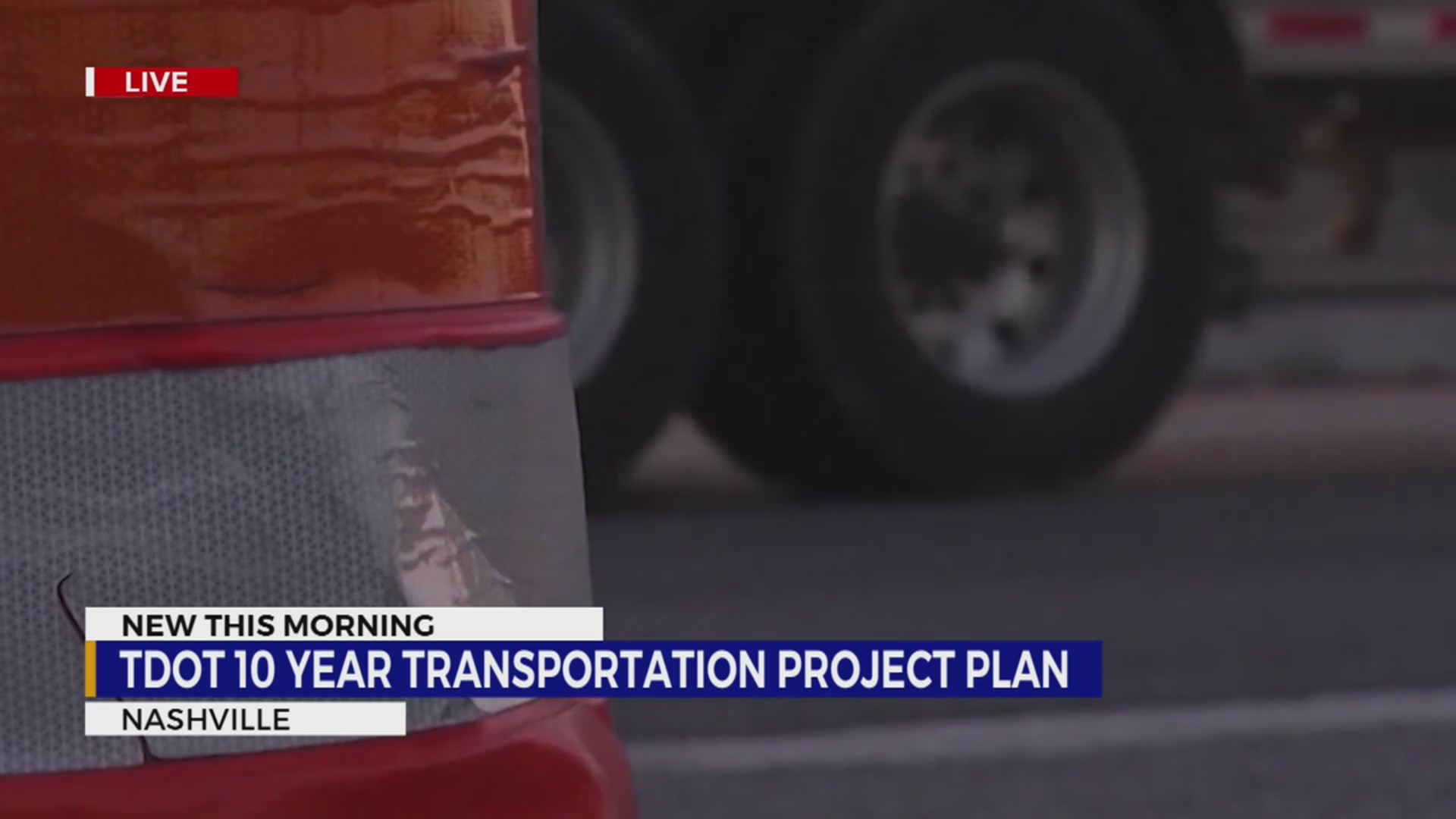 TDOT reveals 10 year transportation plan – WKRN News 2