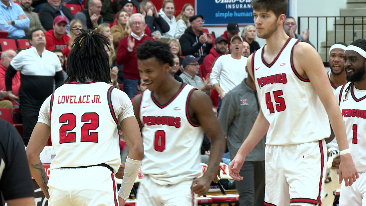 Calhoun reaches win 100, YSU blows out Cleveland State – WKBN.com