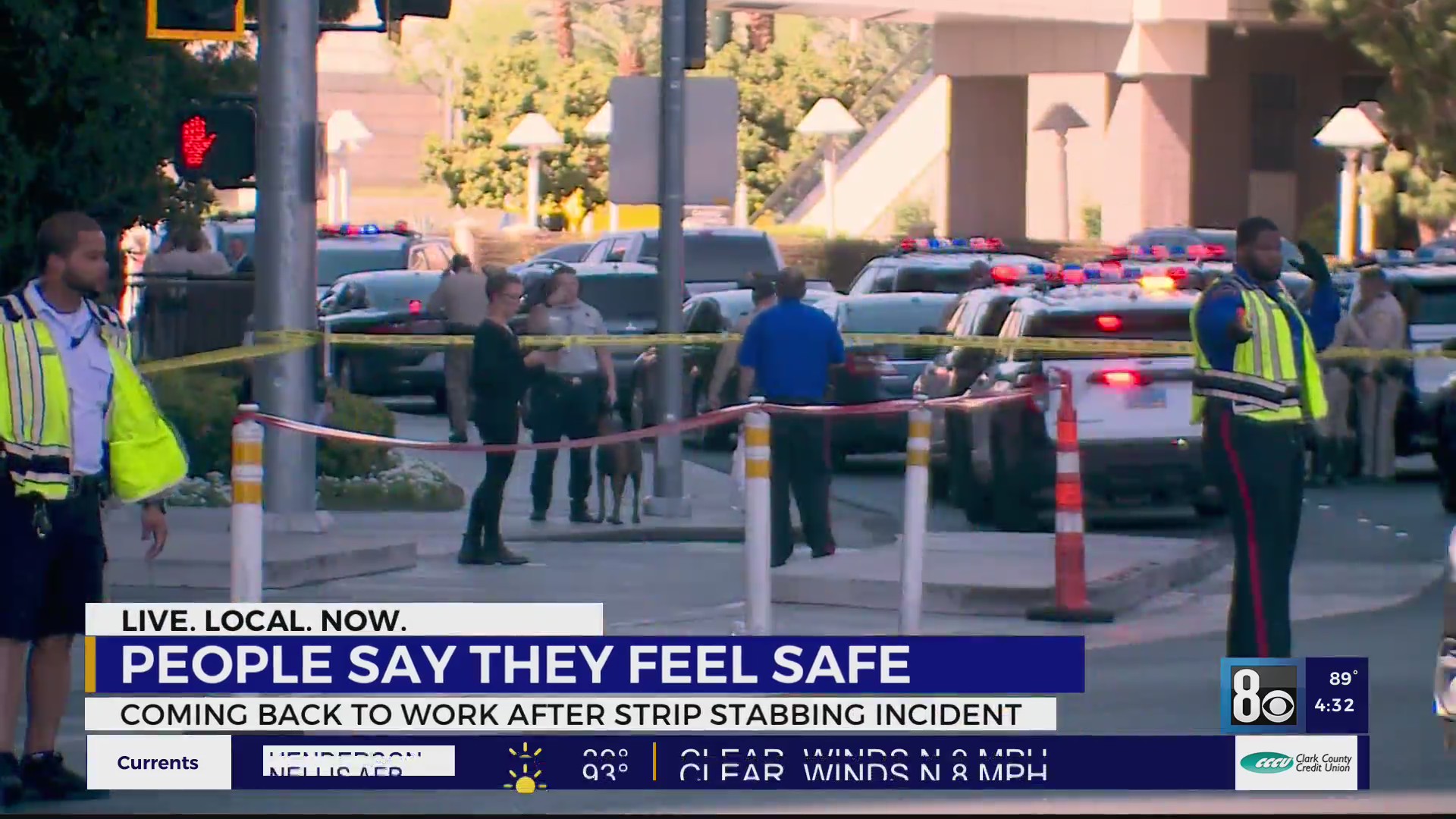 ‘Las Vegas is safe,’ Locals react to increased police presence on Strip ...