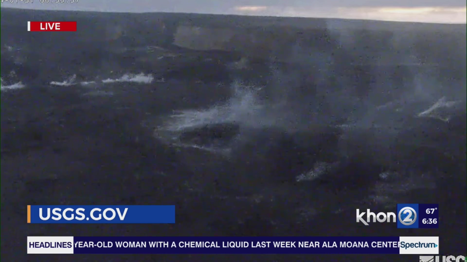 HVO says Kilauea ground is swelling, under Watch alert – KHON2