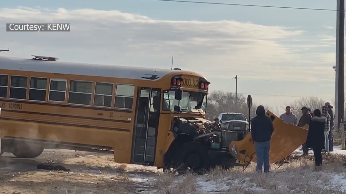 Seven injured in Portales school bus crash, State Police investigating ...