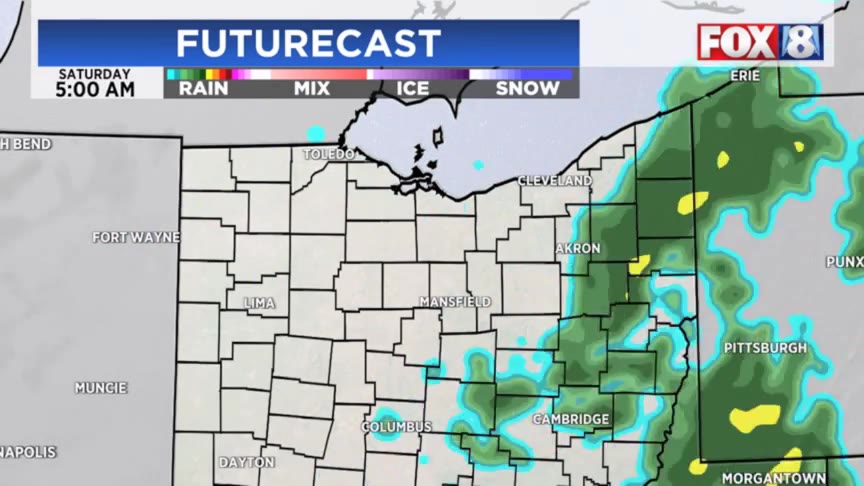 Weather update: Friday evening – Fox 8 Cleveland WJW