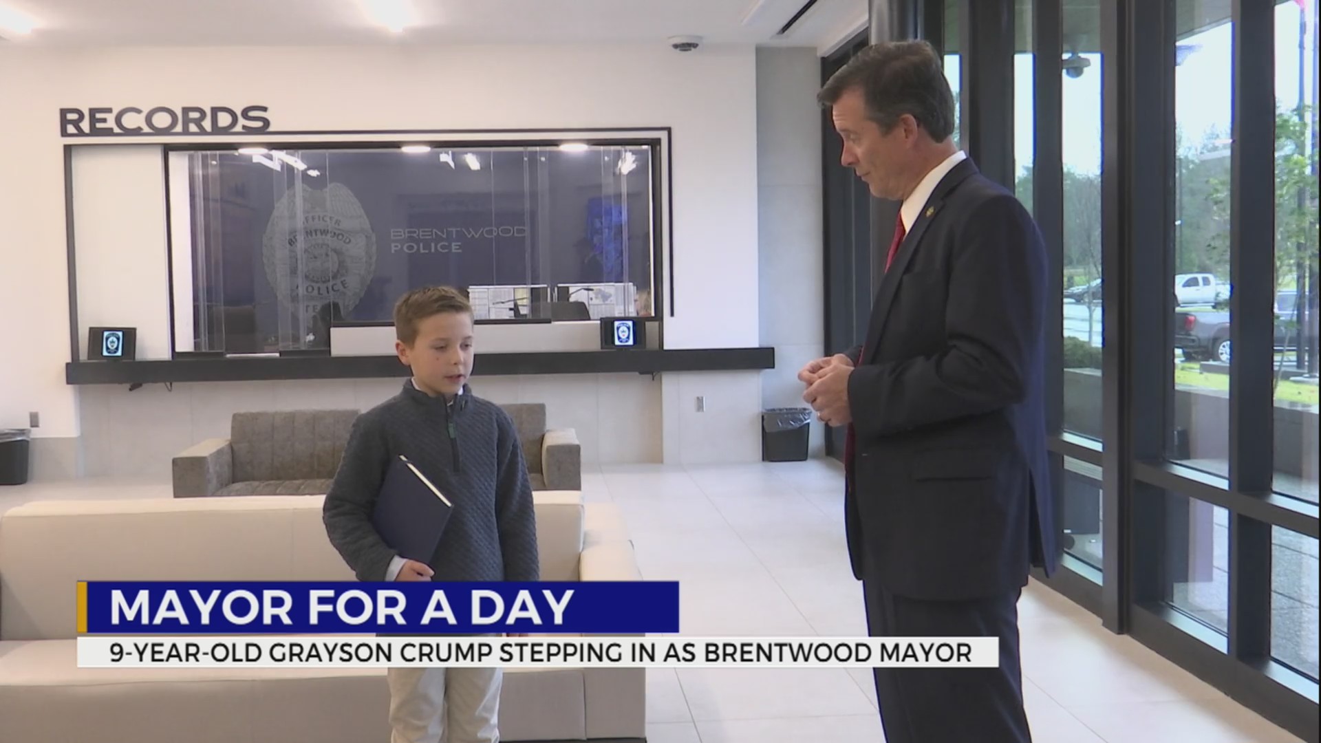 Brentwood Mayor for a day – WKRN News 2