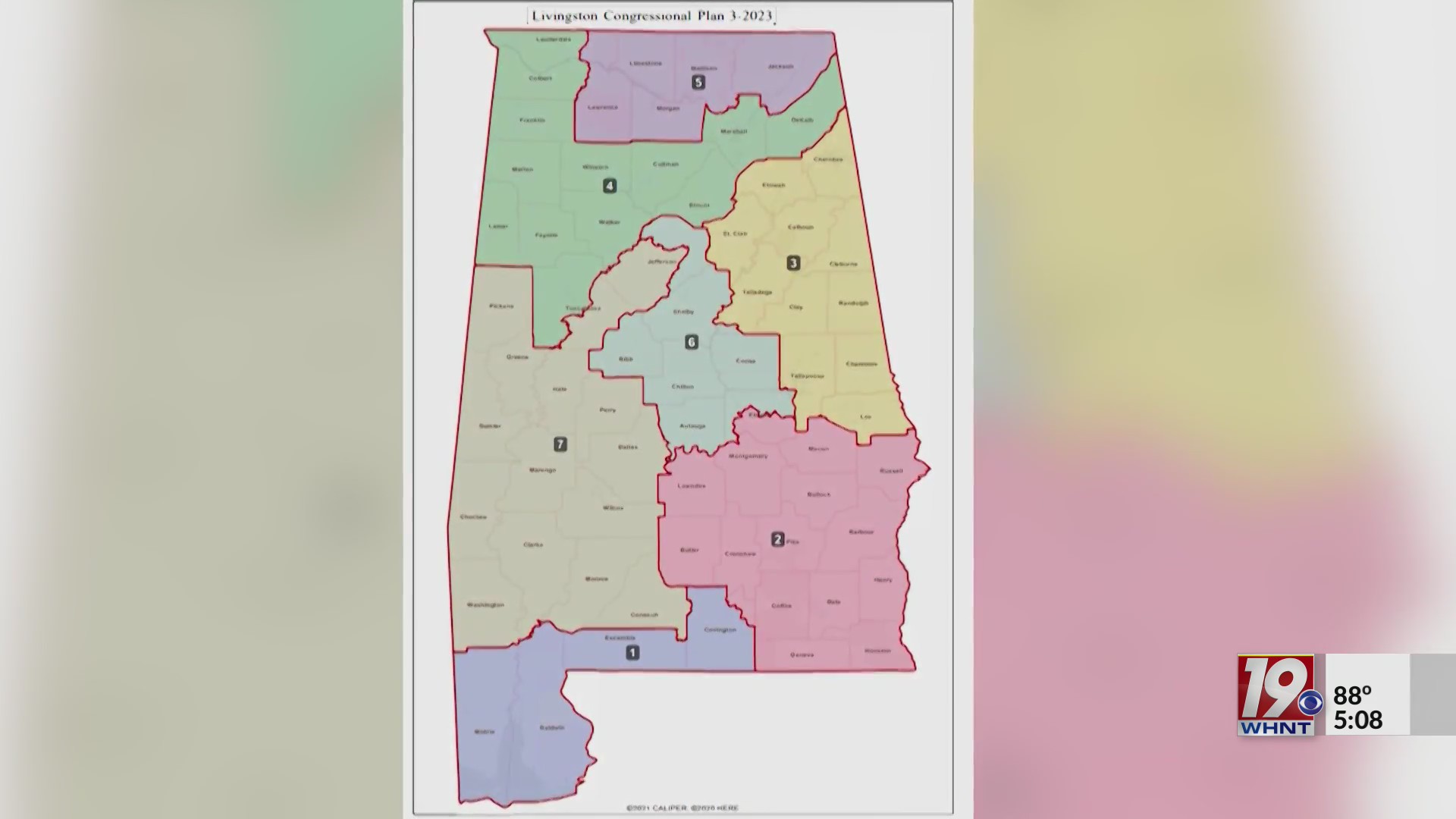 Alabama Congressional Map Issue Moves Forward | July 24, 2023 | News 19 ...