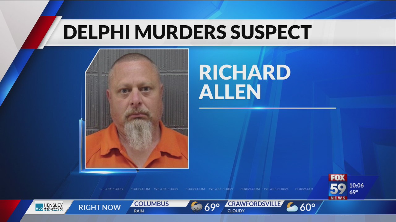Delphi murders suspect Richard Allen files motion to eliminate ballistic evidence from trial ...