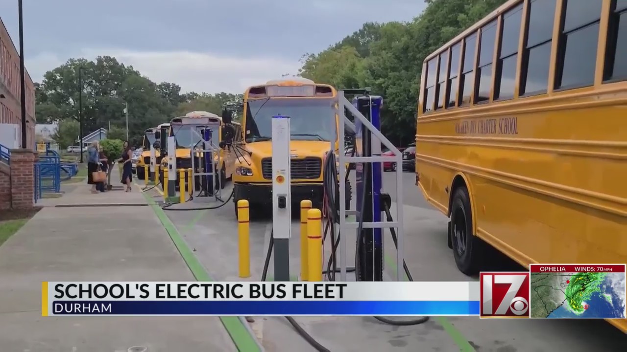 Durham’s Maureen Joy Charter School makes history with fleet of all ...