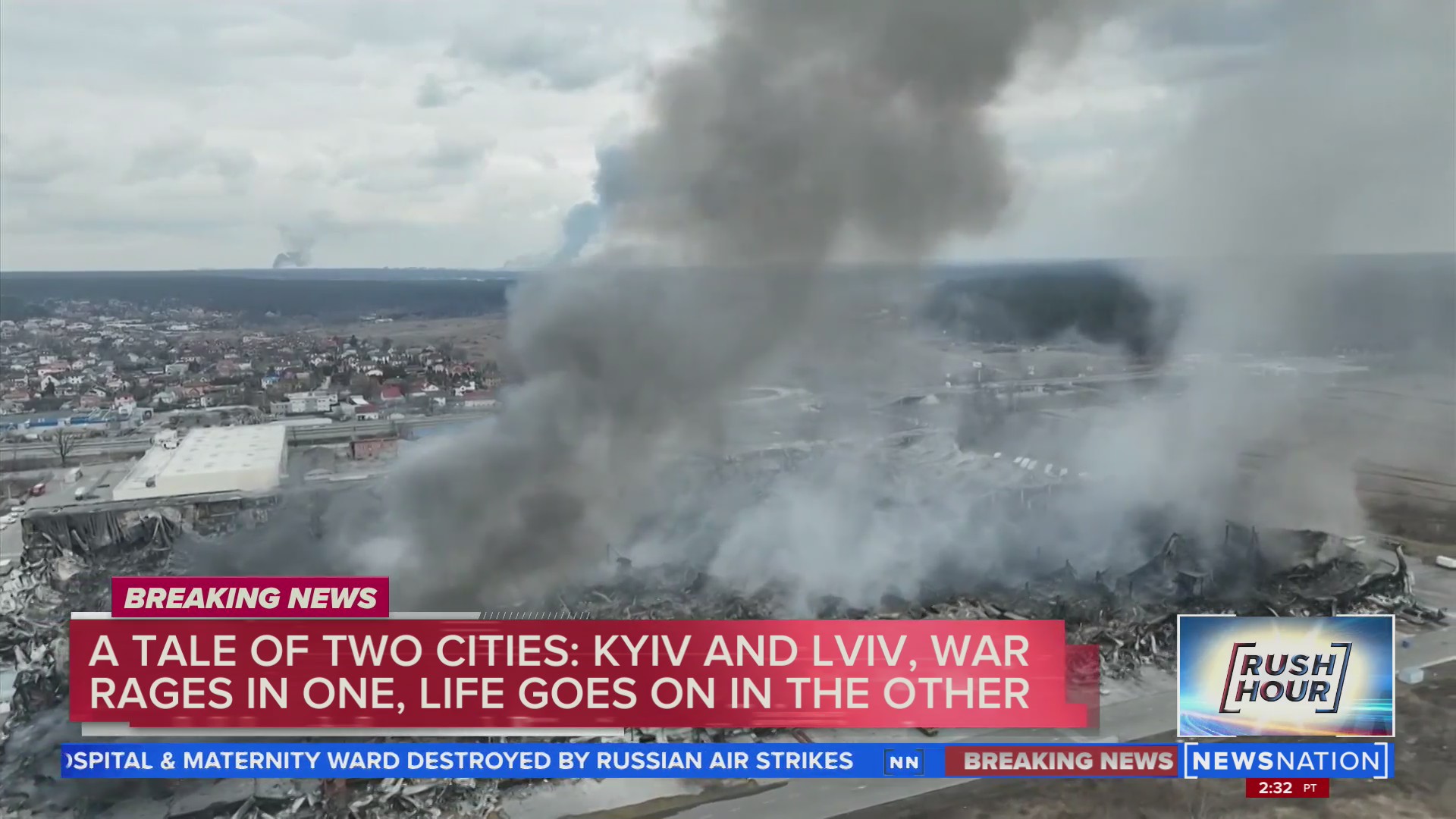 Kyiv and Lviv: war rages in one city, life goes on in the other | Rush ...