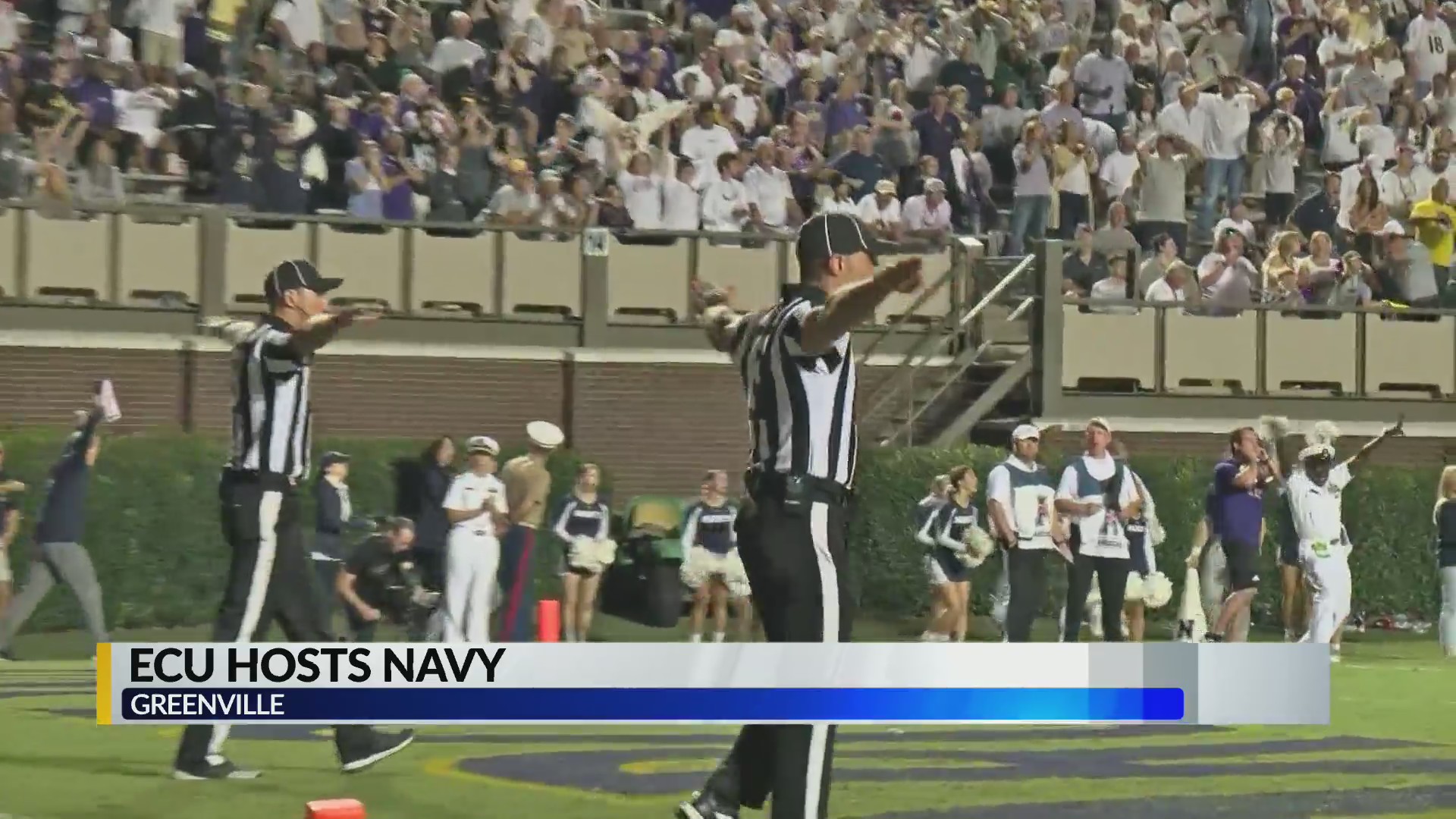 Navy gets first win with field goal in 2nd OT vs. ECU – WNCT