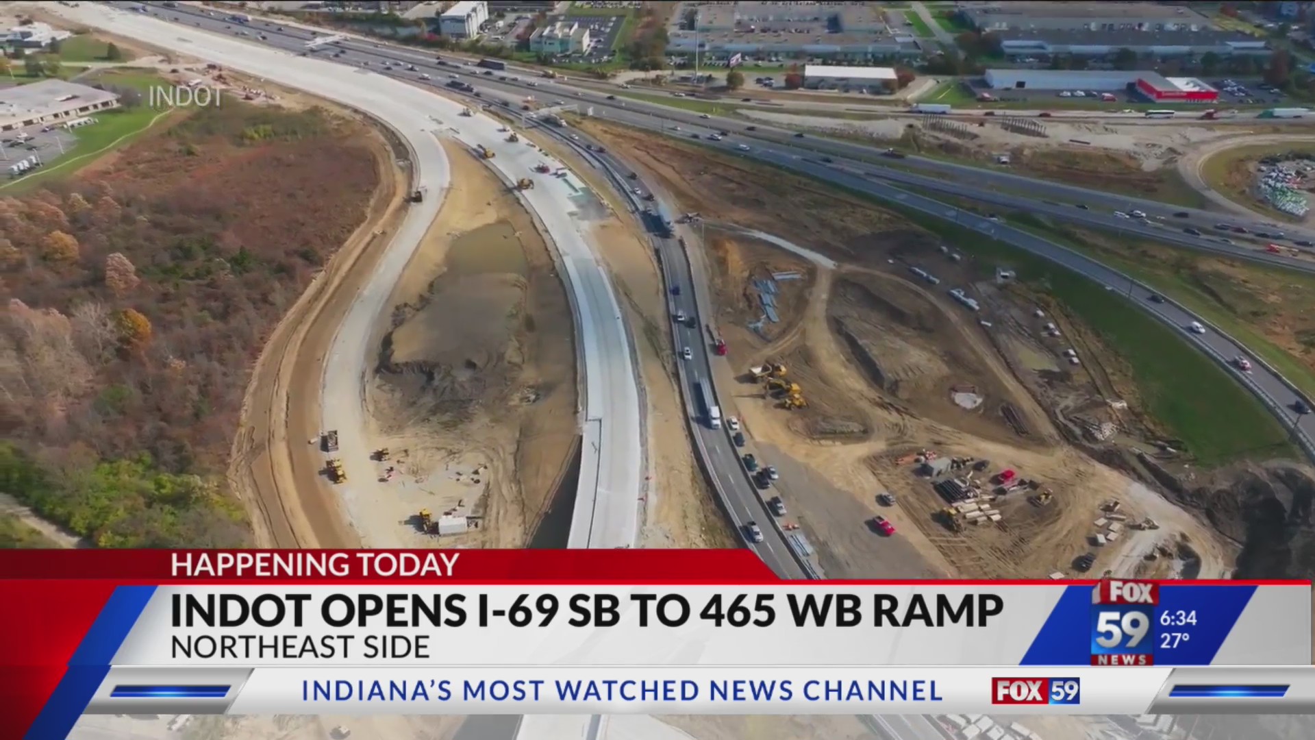 First new Clear Path 465 ramp opens, marking major milestone – Fox 59