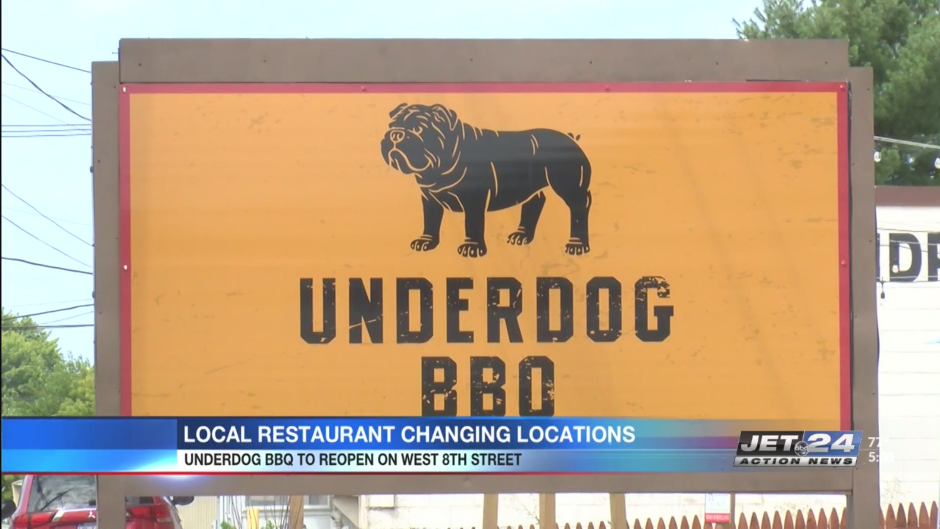 Underdog BBQ to reopen at new location – WJET/WFXP/YourErie.com